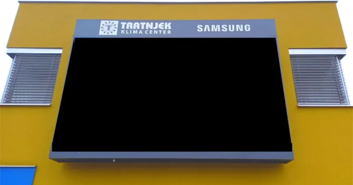 LED zasloni - Klima center Tratnjek